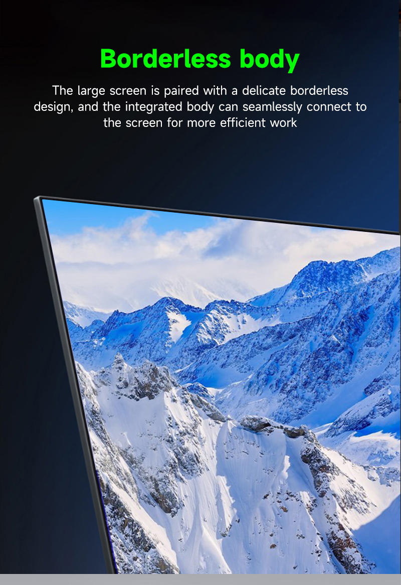 【Large Vouchers】Borderless Computer Monitor 22 24 25 Inch Display Led ...