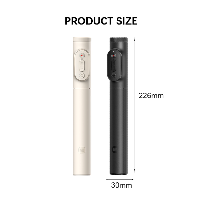 Xiaomi Zoom Selfie Stick 2 Adjustable Length Wireless Bluetooth Stable ...