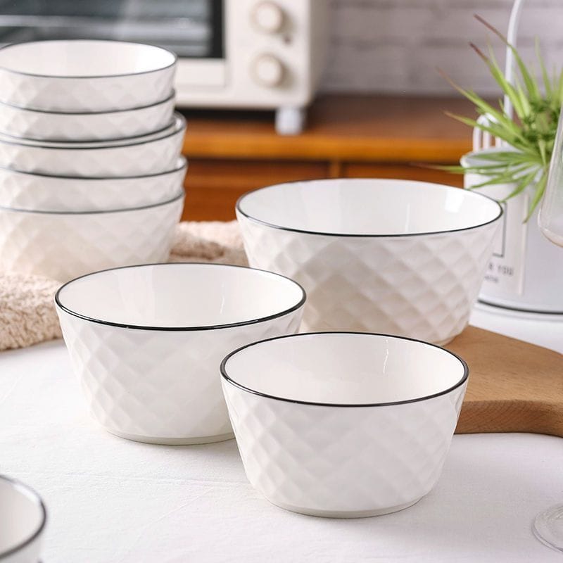 Mangkuk Sup/Bowl Set/Ceramic Bowl/Set Mangkuk /Set Pinggan Mangkuk/Soup ...