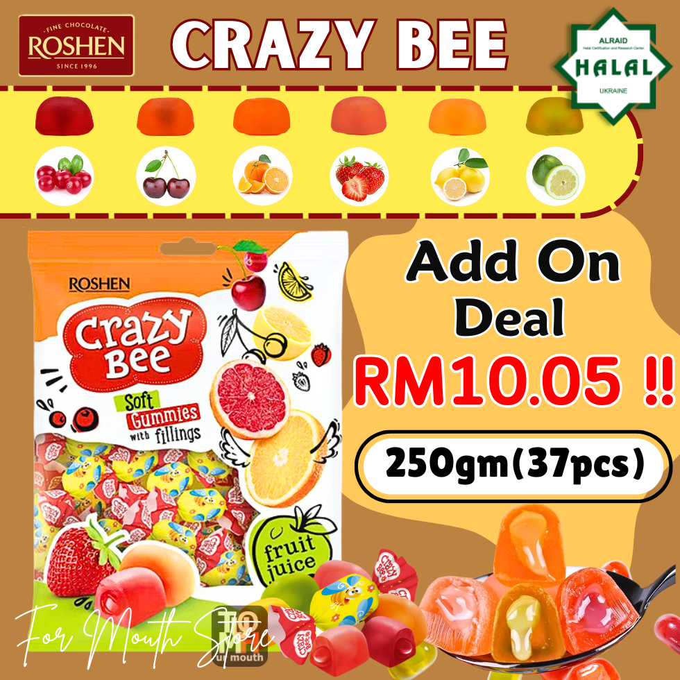 ROSHEN Peppinez Sour Candy Peppinezzz Gula Masam Manis Gula Masam Sour ...