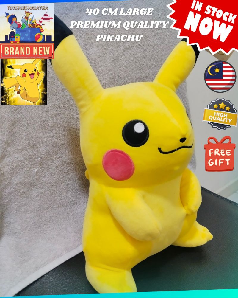 Pokemon Pikachu Doll Large Size Pikachu Soft Plush Toys Birthday Gift ...