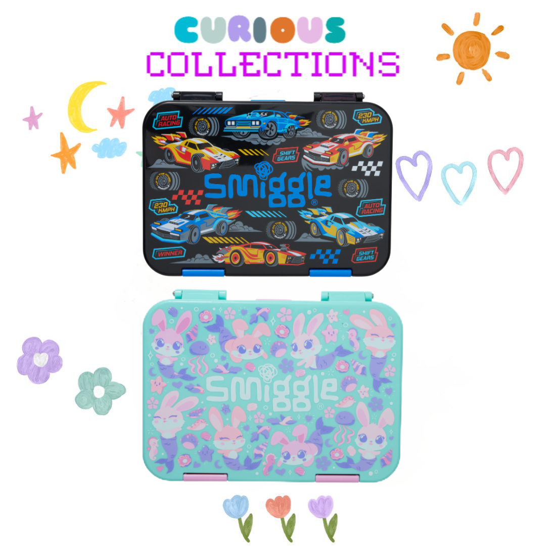 SMIGGLE CURIOUS HAPPY BENTO BOX MEDIUM 💯 ORIGINAL smiggle | Shopee Malaysia