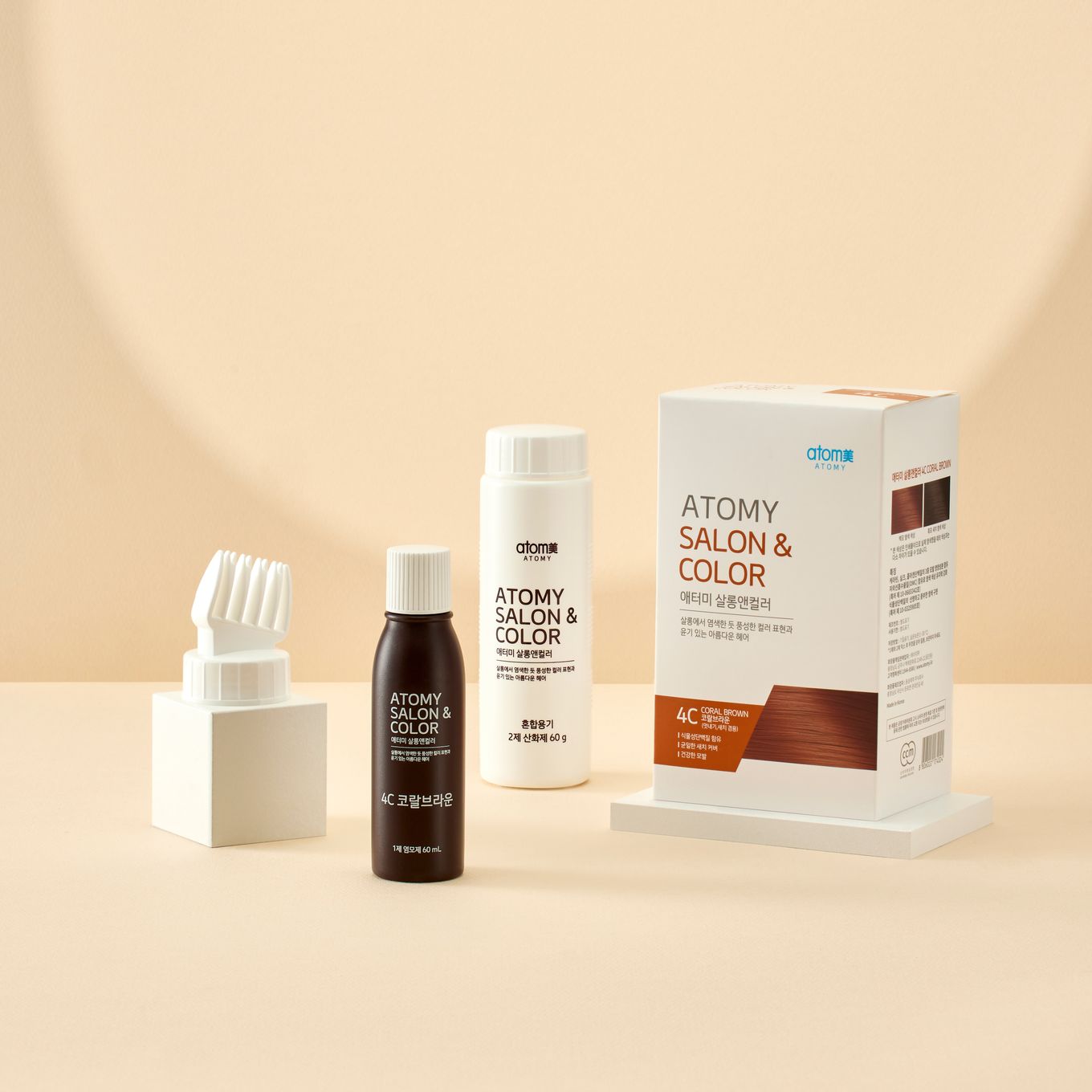 Atomy Bubble Hair Color Cream 艾多美 植物泡沫染发剂 Bubble Hair Color Cream ...