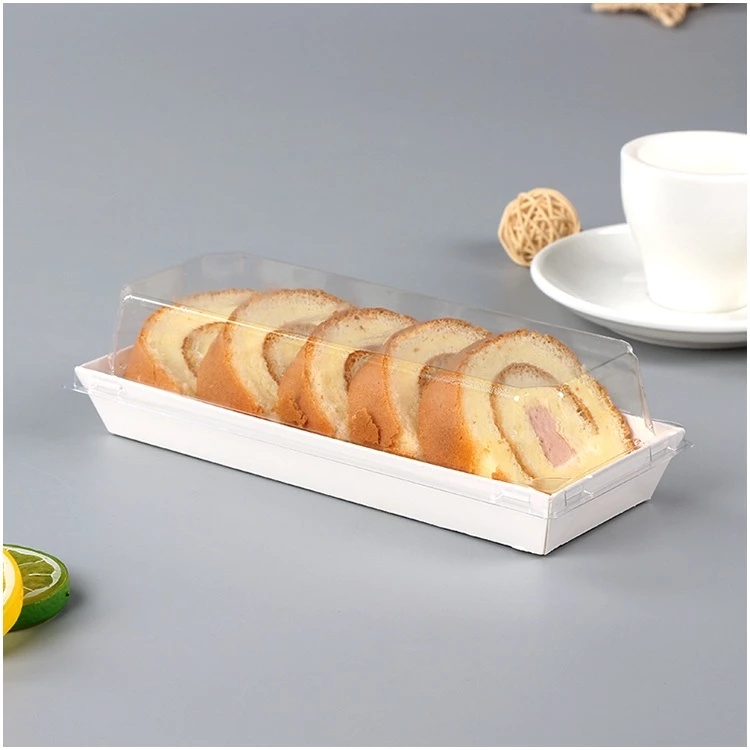 [Premium] Kraft/White Paper Square and Rectangular Cake Box / Sandwich ...