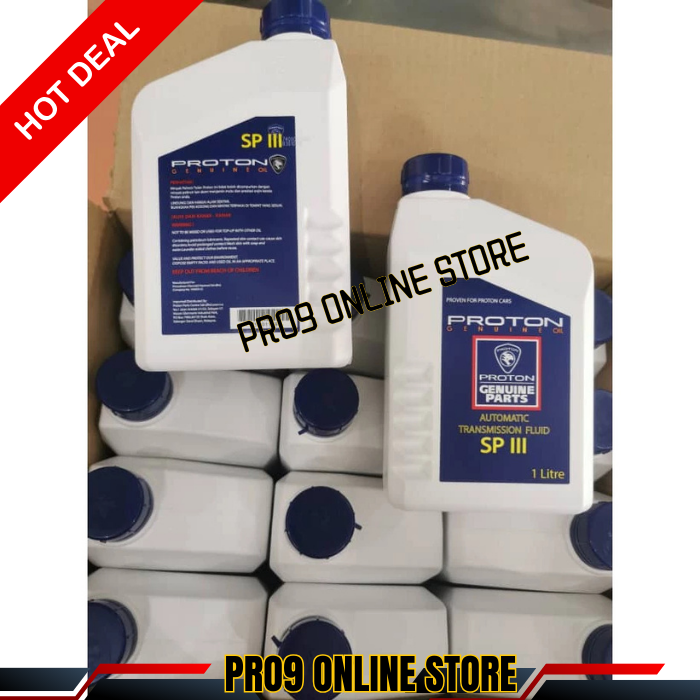 Proton Automatic Transmission Fluid ATF SPIII Auto Oil 1 Liter | Shopee ...