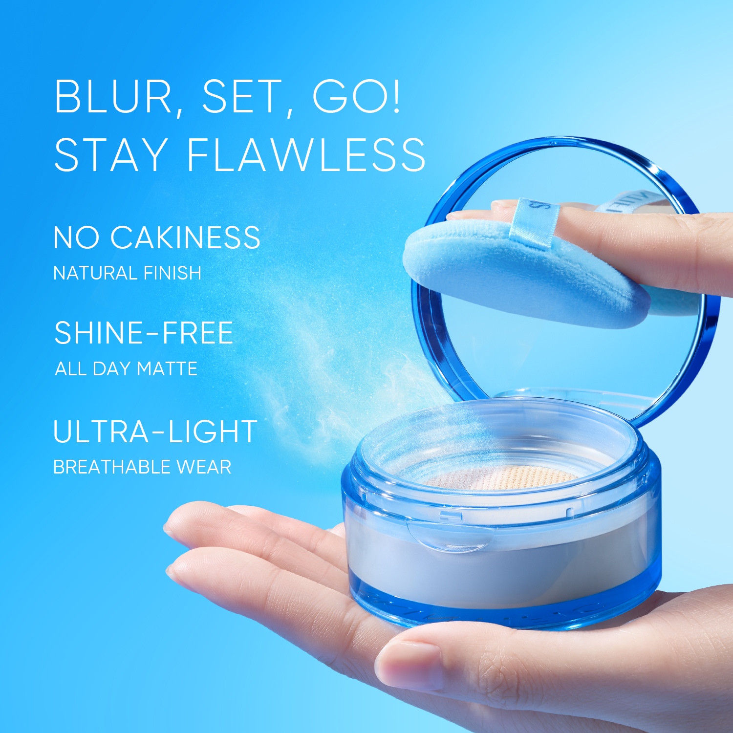 [4.25New Launch]Skintific Invisiblur All Day Loose Setting Powder Pore ...