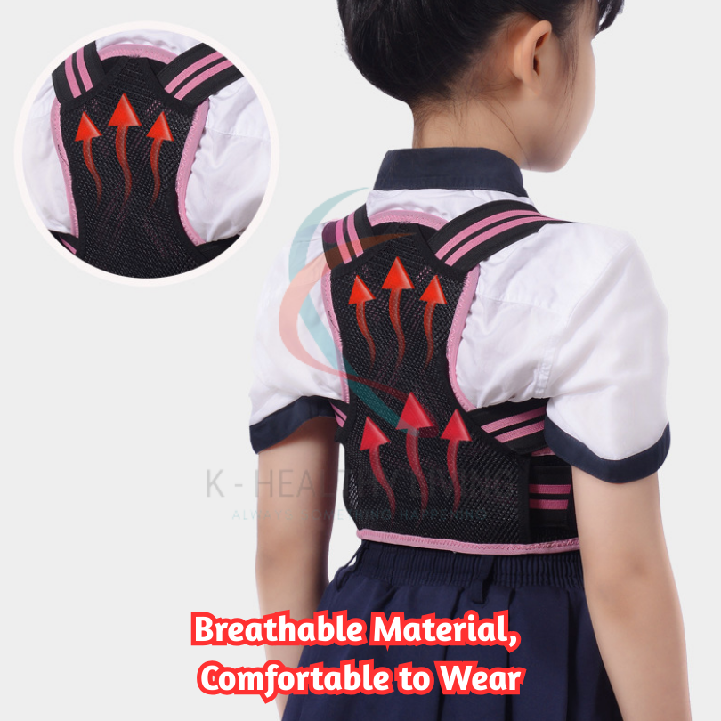 Adjustable Children Posture Corrector Back Support Belt Kids Orthopedic ...