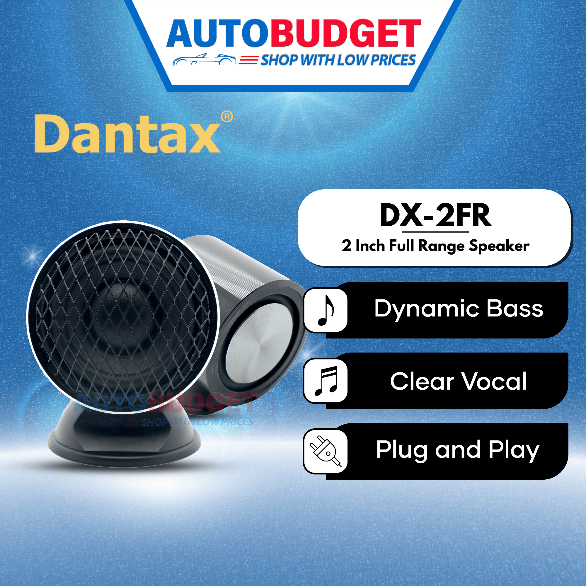 Android Player DSP Plug & Play Full Range Speaker Combo DANTAX 6CH DSP Amplifier Power Amp PNP ...