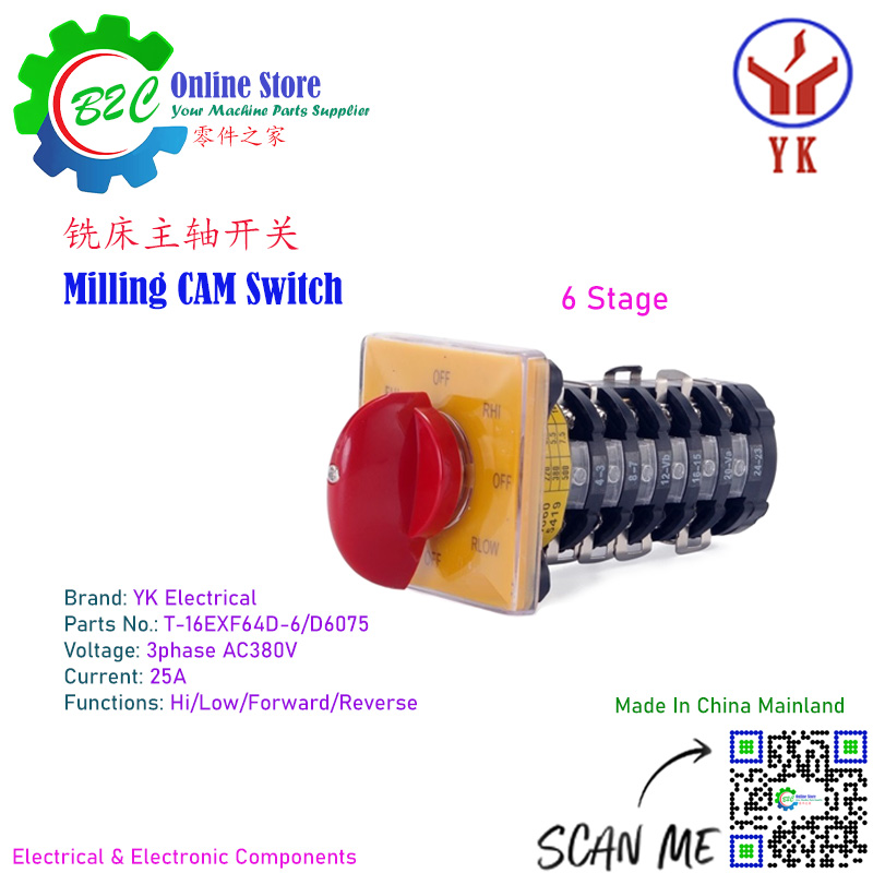 CAM Switch Milling Machine Spare Parts 6 Stage Position Rotary Spindle ...