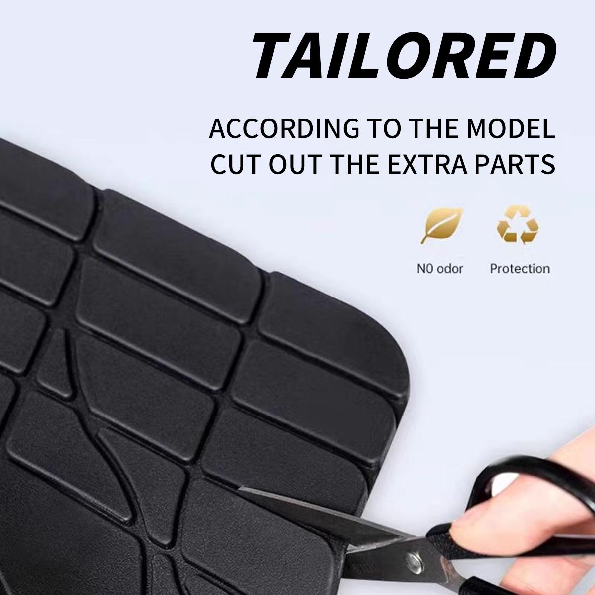 【Local Delivery】5PCS Car Mat Set Waterproof Foot Pad Anti-slip Front ...