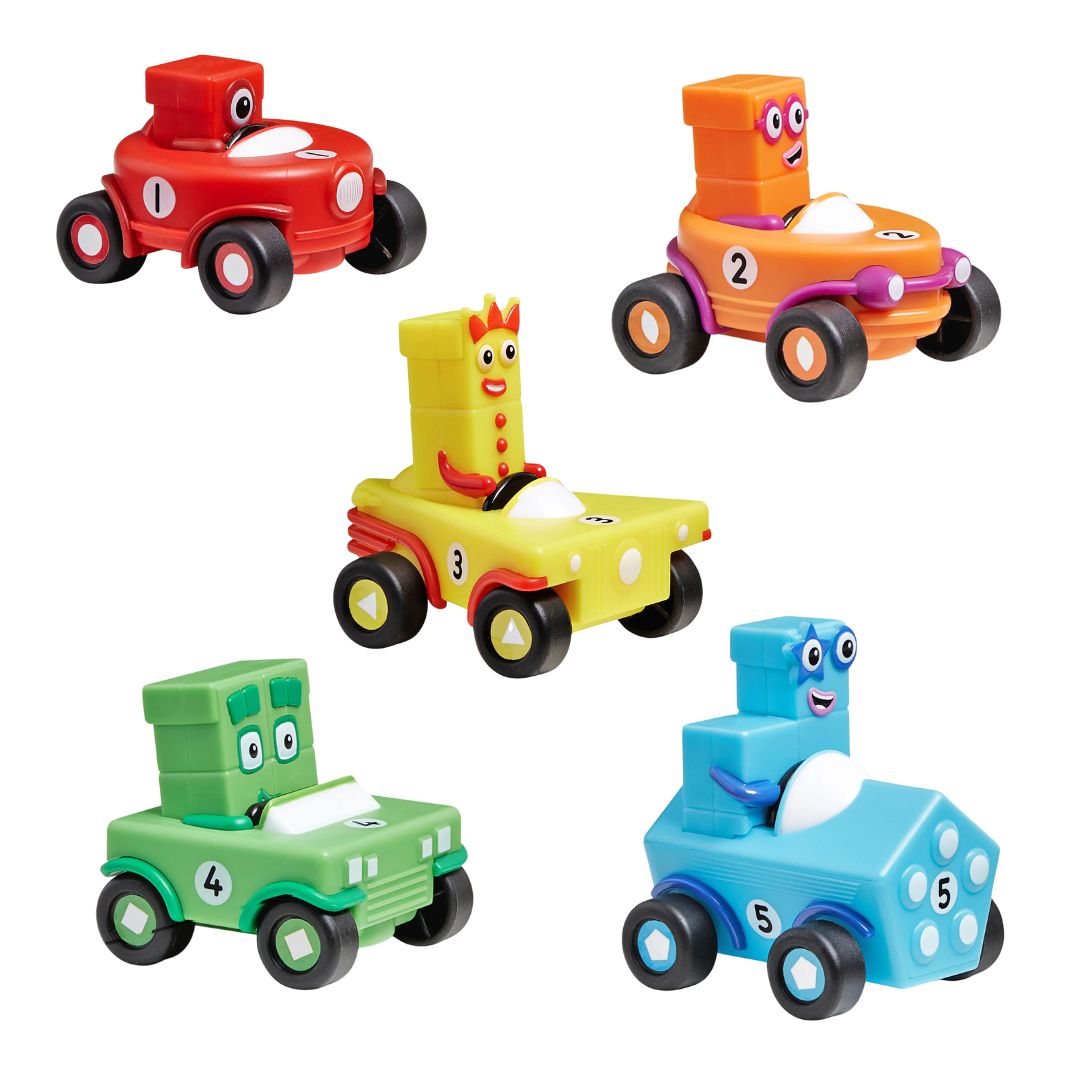 Learning Resources Set Nombor & Mengira Kenderaan Mini (hand2mind ...