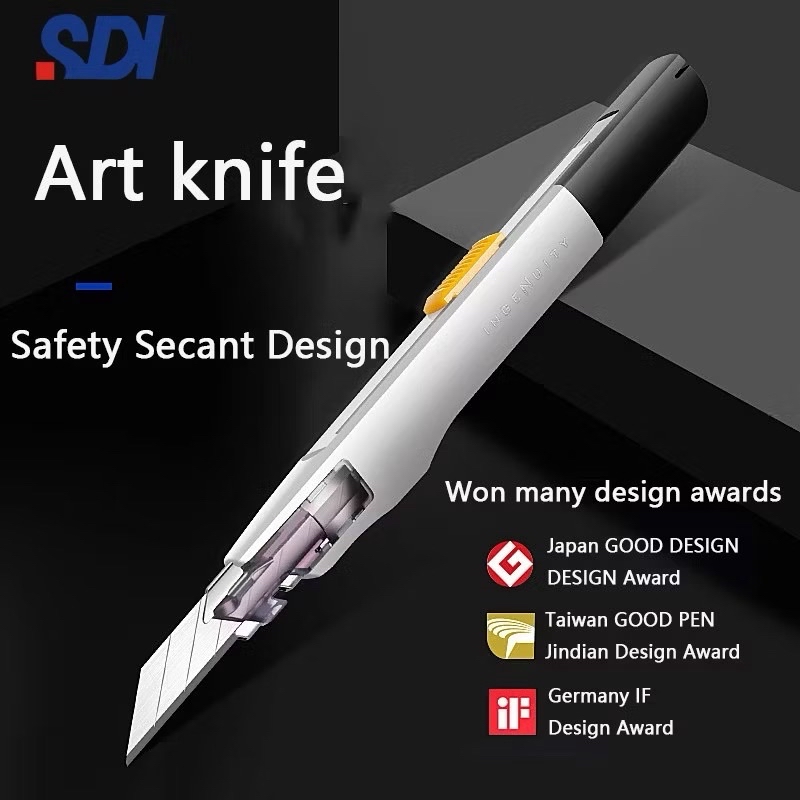 💯 Original SDI Ingenuity Precision Utility knife Cutters 9mm 30 degree / 0443C👍👍 | Shopee Malaysia