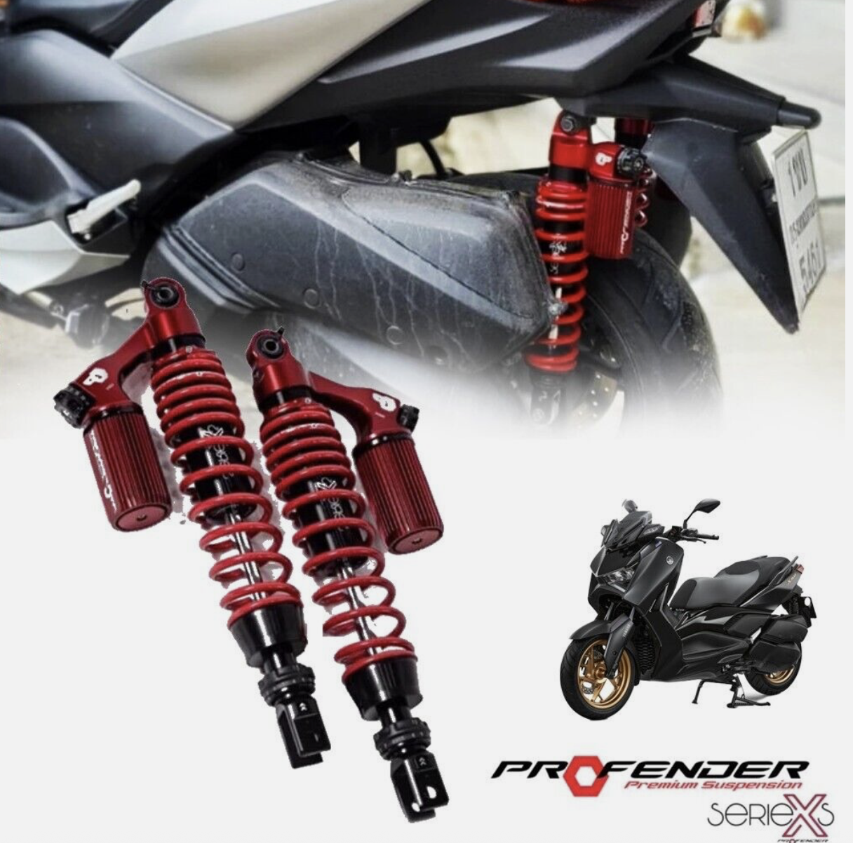 SIAP SETTING XMAX NVX NMAX ADV150 160 ADV350 FORZA300 350 PCX150 ZONTES ...