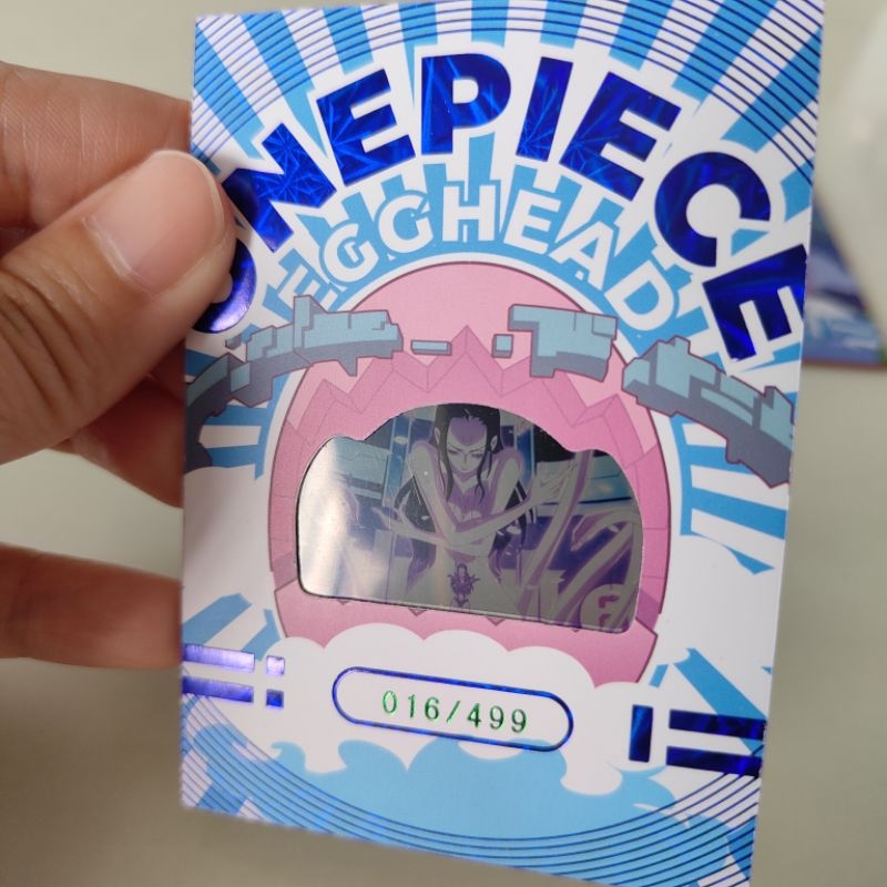 One Piece Egghead Arc | Zoro Nami Robin Serial Number Card | Limited ...
