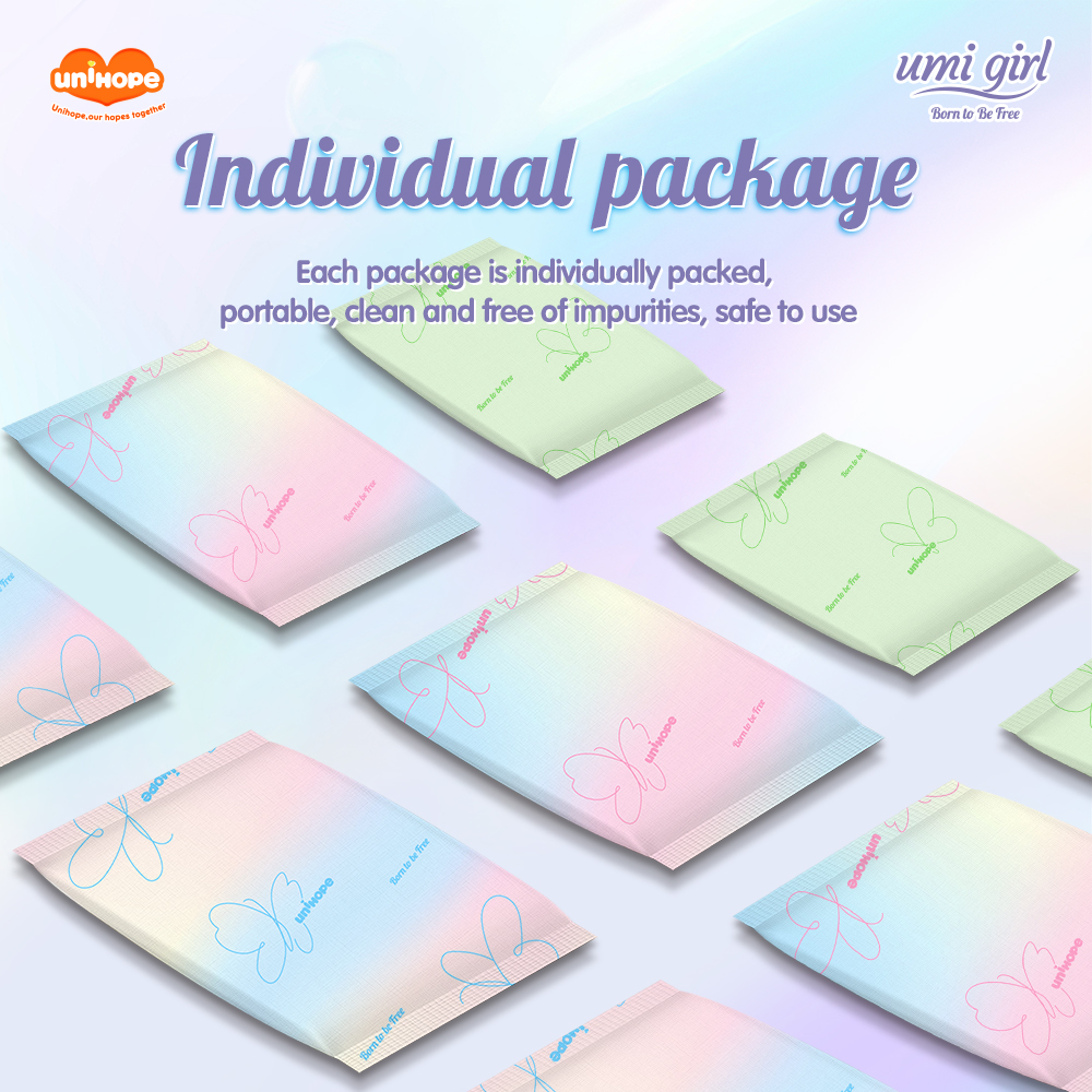 (240mm×10pcs) Unihope Umi Girl Sanitary Pad Liner Panty Liner Day and ...
