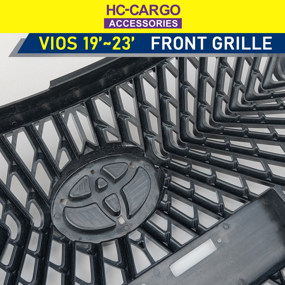 Toyota Vios NCP151 Front Grille 2019-2023 | Sport Mesh Piano Black ...