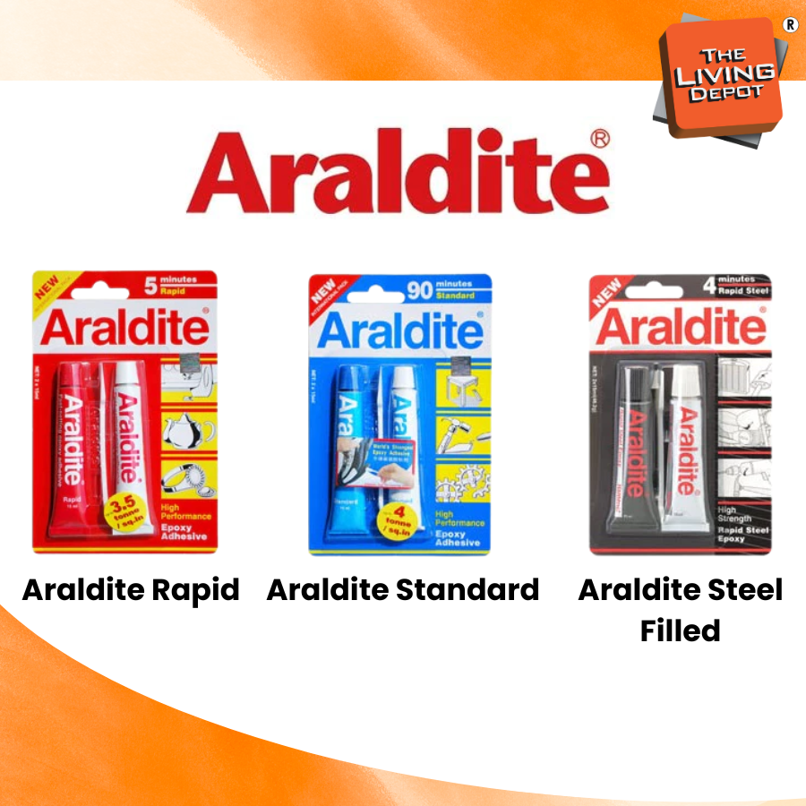 ARALDITE HIGH PERFORMANCE EPOXY ADHESIVE | Shopee Malaysia