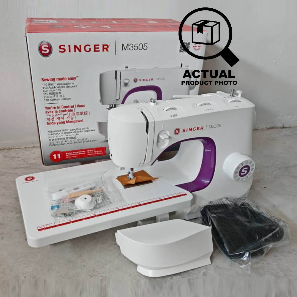 Singer M3505 Sewing Machine 32 Stitch Patterns (2 Years Local Malaysia ...