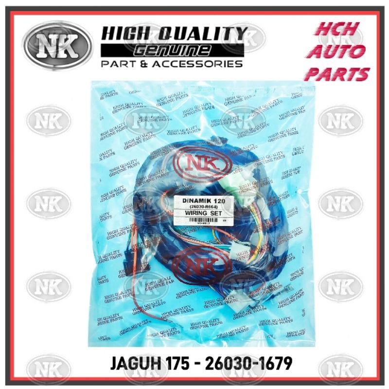 WIRING HARNESS SET - MODENAS - JAGUH 175/ JAGUH/ BN 175 - 26030-1679 ...