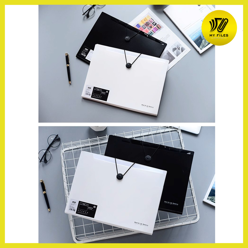 8 Pocket 12 Pocket A4 Expanding File Multilayer Grid File Folder ...