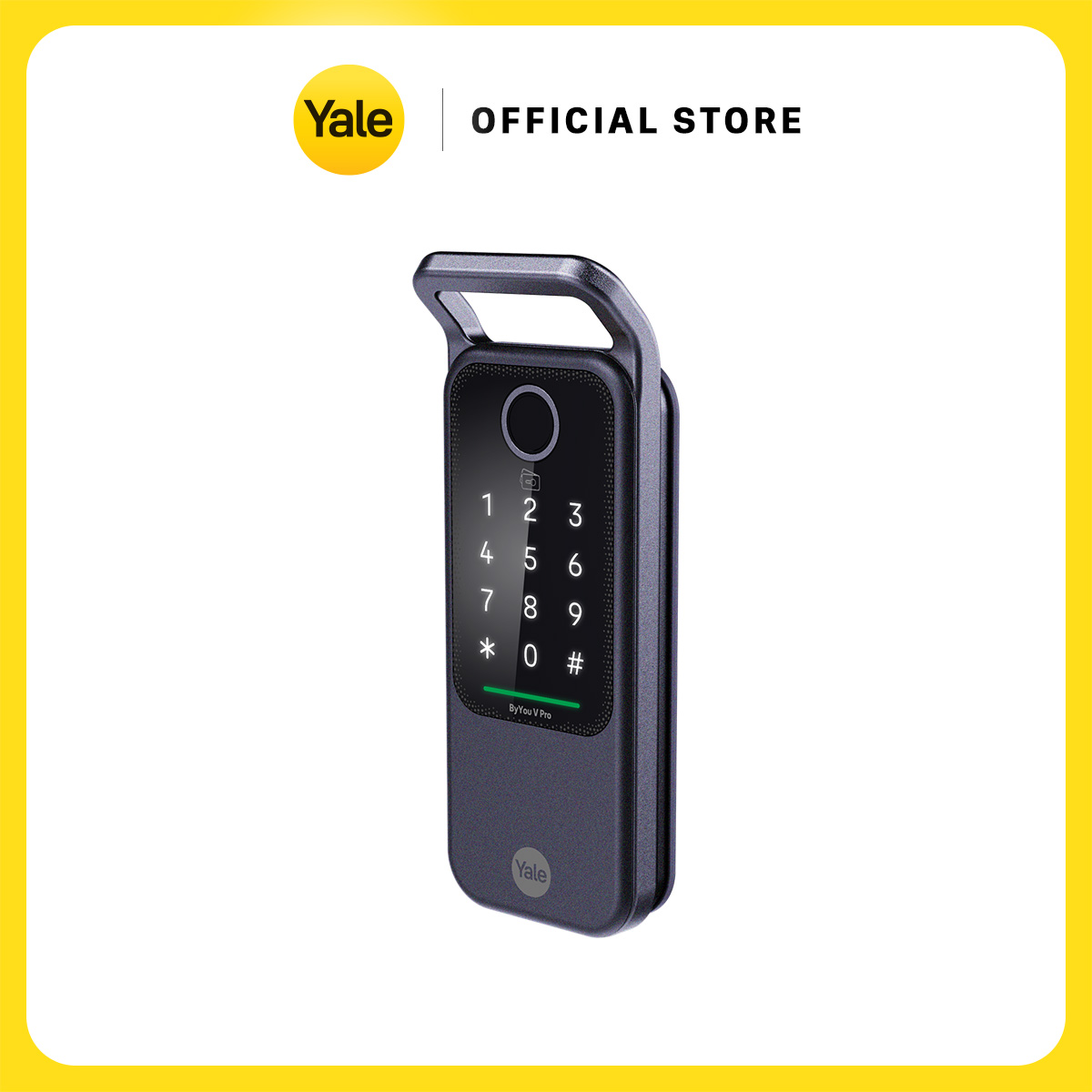 Yale ByYou V Pro RIM Smart Door Lock - Fingerprint/ PIN Code/ RFID ...
