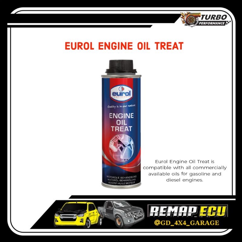 EUROL ENGINE OIL TREAT (250ml) Compatible with all commercially ...