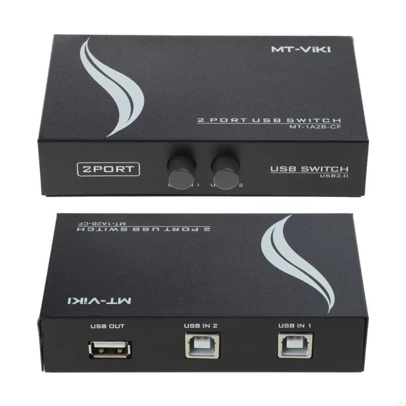 (M'sia Ready Stock) 2 Port/4 Port Push Button USB 2.0 Printer Sharing ...