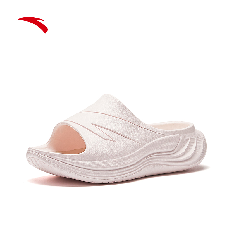 ANTA Women Basic Slippers 1225C8528-2 -Pinkish White/Dawn White ...