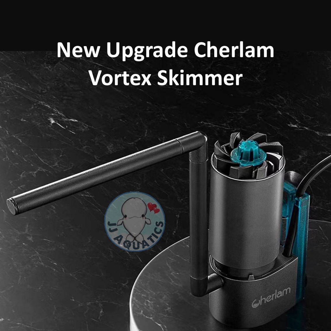 🔥Ready Stock🔥Cherlam Premium Artistic Vortex Oil Skimmer Aquarium Fish ...