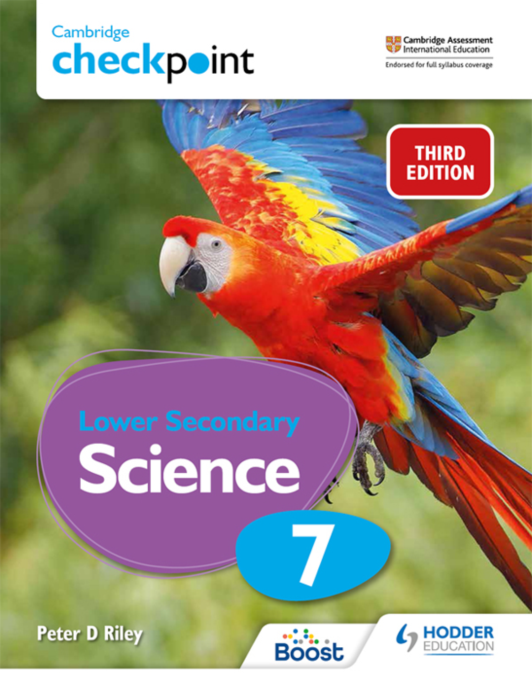 23 HODDER: Cambridge Checkpoint Science 7 TEXTBOOK, 3rd Edition ...