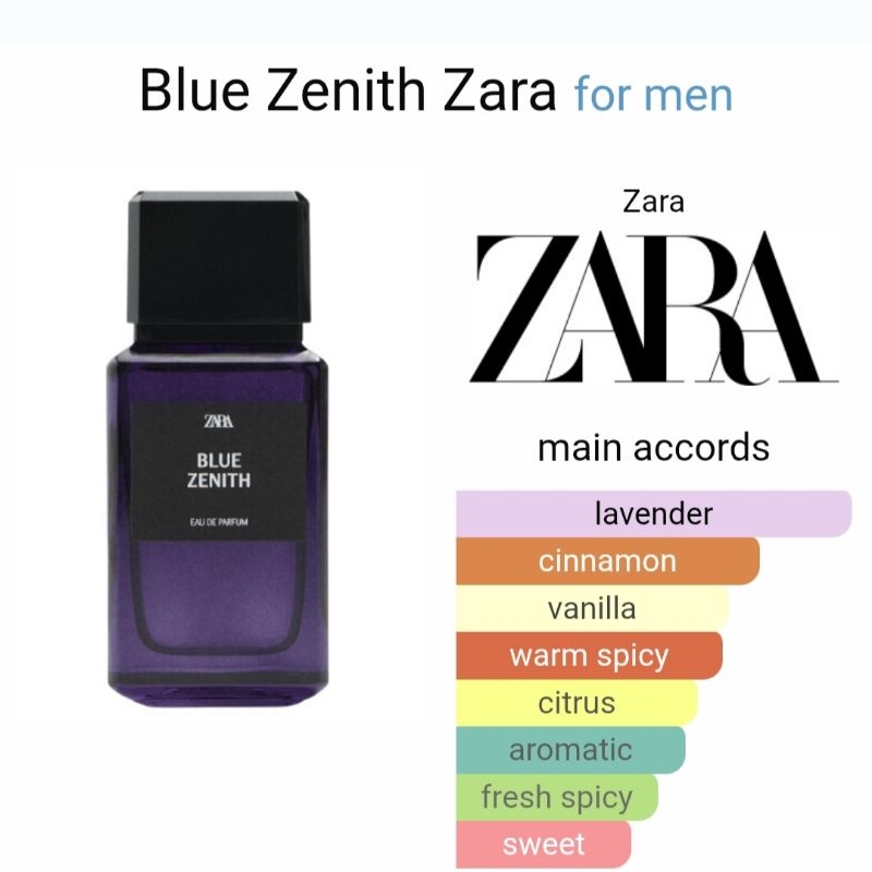 Zara Blue Zenith EDP 100ml | Shopee Malaysia