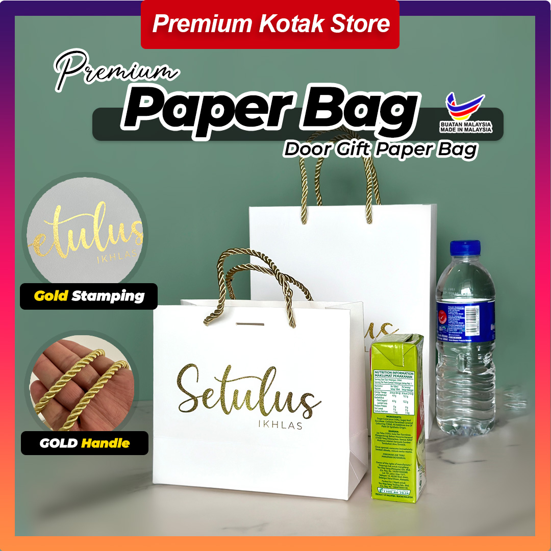 YJL Paper Bag Door Gift Bag Beg Hadiah Doorgift Kahwin Paperbag Beg ...