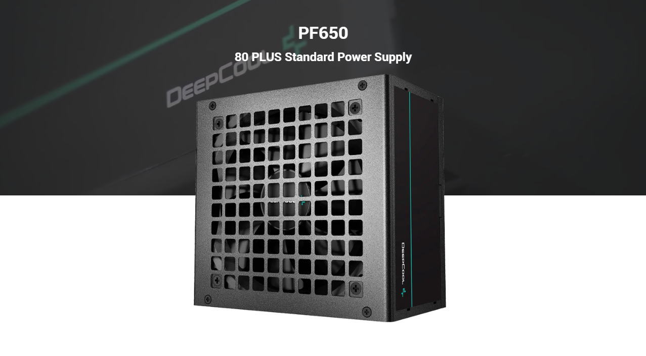 DEEPCOOL PF550 (550W) / PF650 (650W) Power Supply | 80+ PSU | Shopee ...