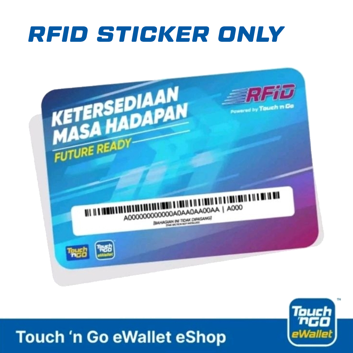 🔥 Combo Package Self-Fitment (DIY) RFID Tag Sticker With Holder / Card ...
