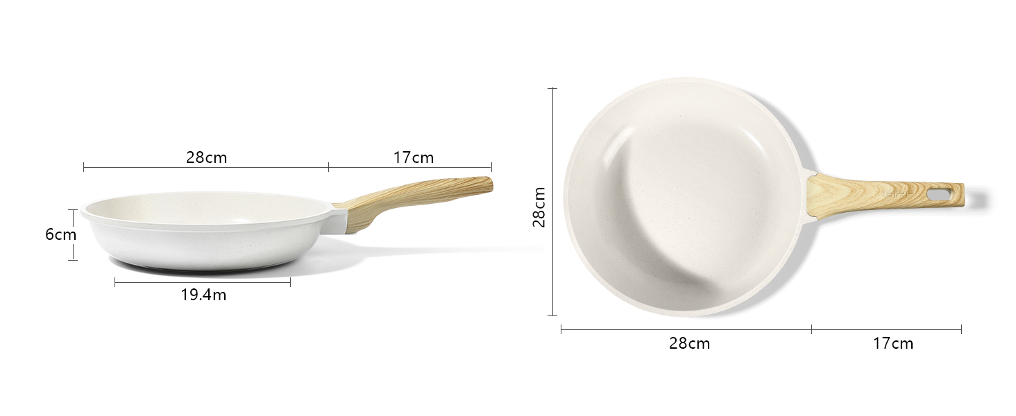 GIPP® Non-Stick Frying Pan Multi-Purpose Cooking PFOA-Free (20/24/28cm) | Shopee Malaysia