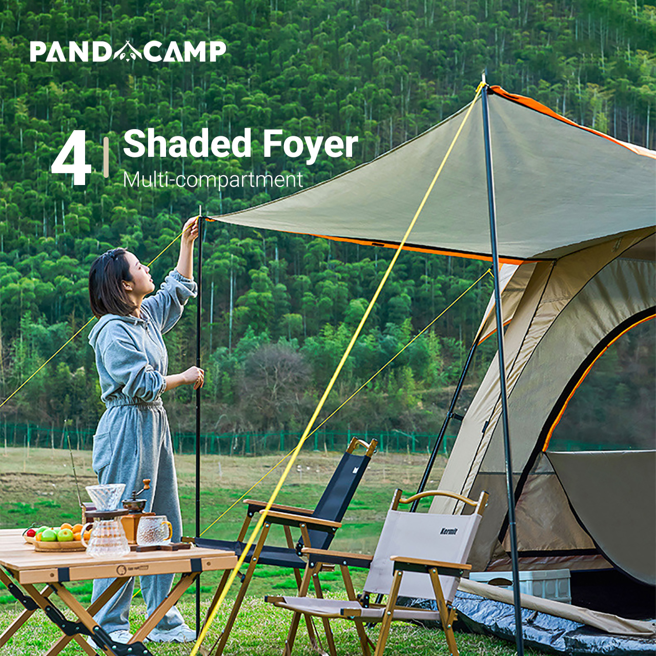 Khemah Unta Besar Camping Big Camel Tent Waterproof Family Kemah ...