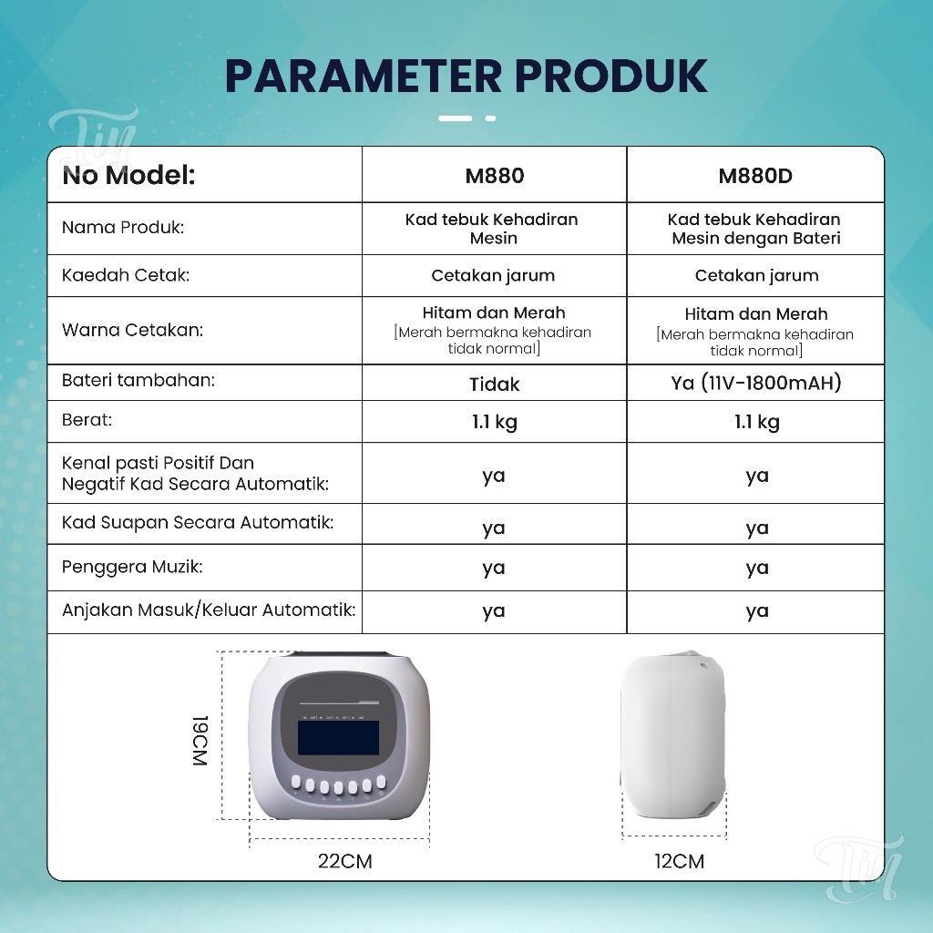 Punch Card Machine Color Attendance Machine Paper Card Time Recorder ...