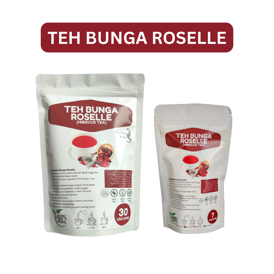 Teh Bunga Roselle | Hibiscus Tea | Shopee Malaysia