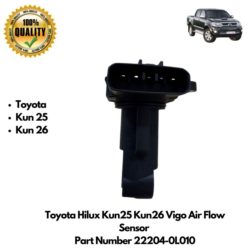 Toyota Hilux Kun25 Kun26 Vigo Air Flow Sensor 22204-0L010 | Shopee Malaysia