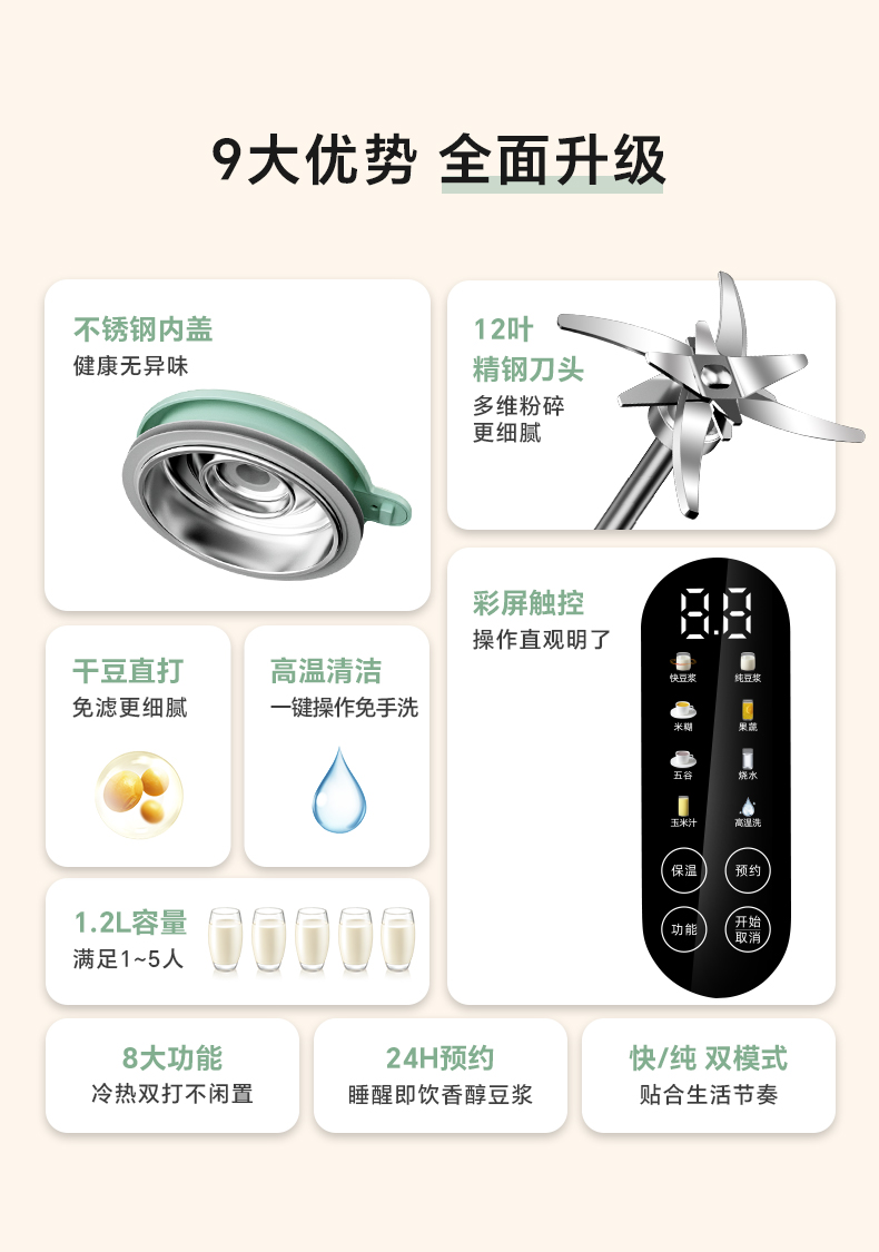 LOTOR豆浆机malaysia plug ice blender machine juice vege smoothie grinder ...