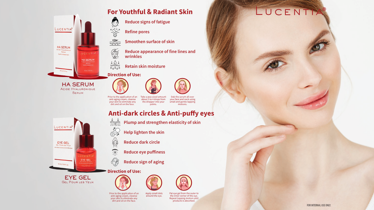 [LUCENTIA] Eye Gel 15ml - anti-aging, anti-dark circle, anti-puffy eyes ...