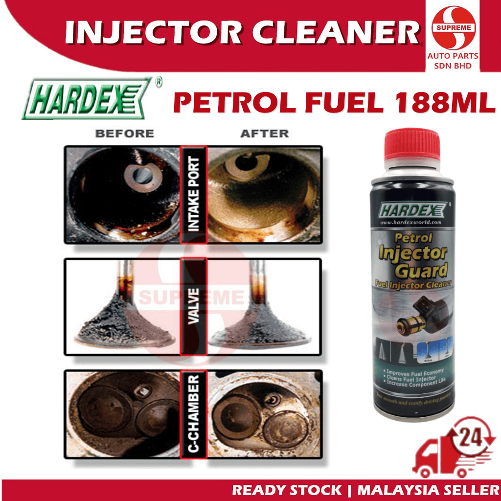 S2U Hardex Petrol Fuel Injector Cleaner Pencuci Saluran Petrol 188ml ...