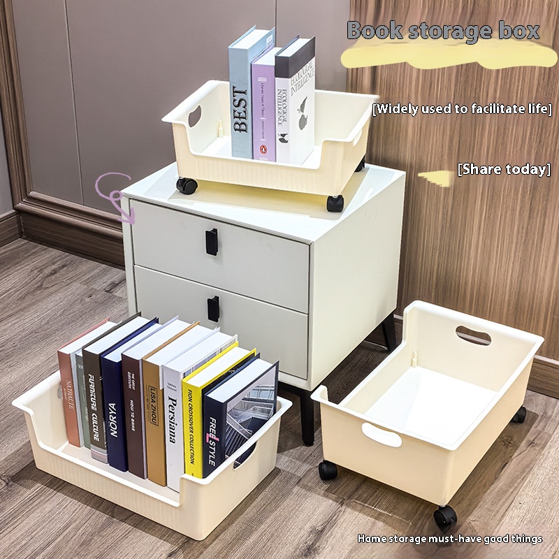Multi Function Pulley Scroll Storage Basket Trolley with Wheel Roller ...