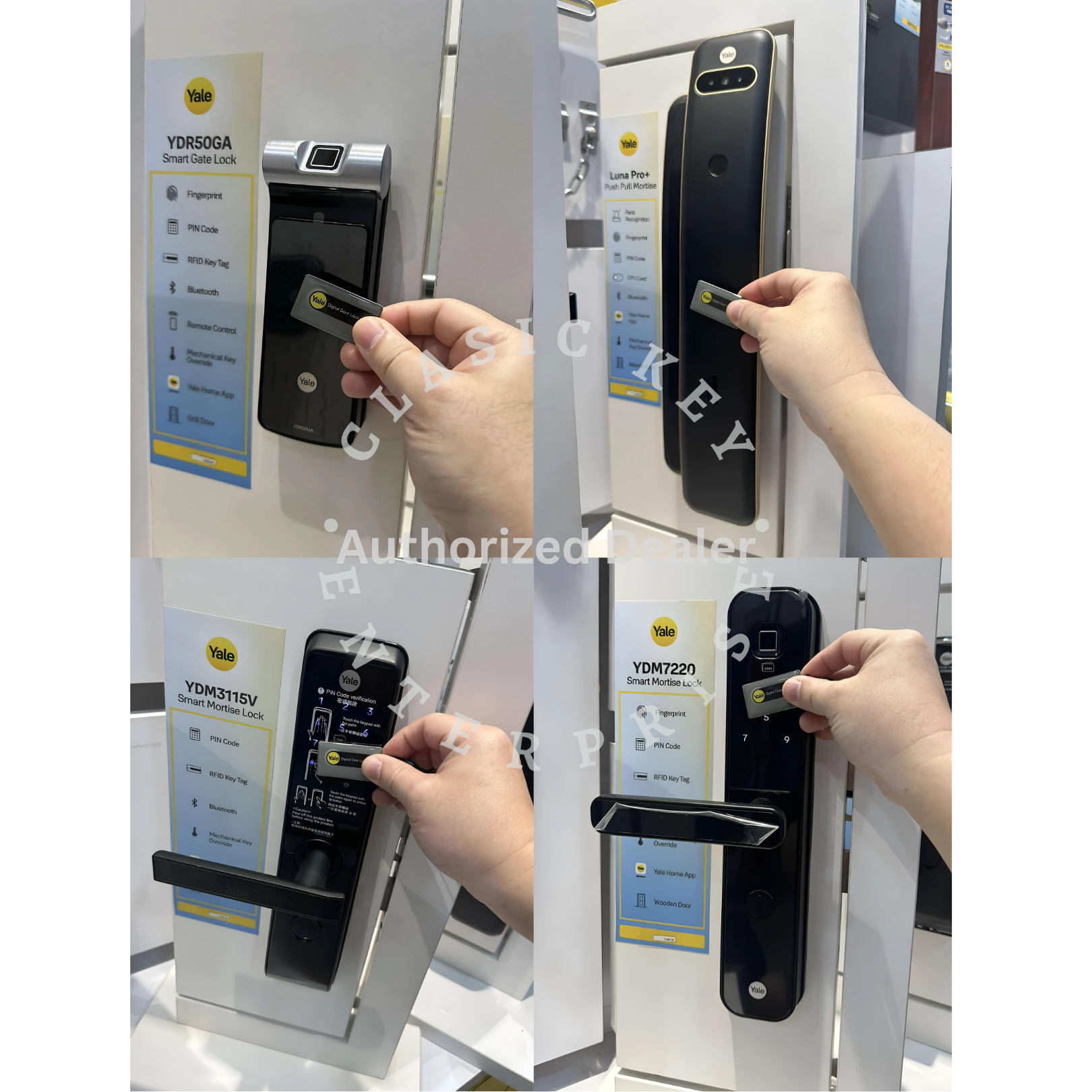 Yale RFID KEY TAG for Digital Smart Door Lock | Shopee Malaysia