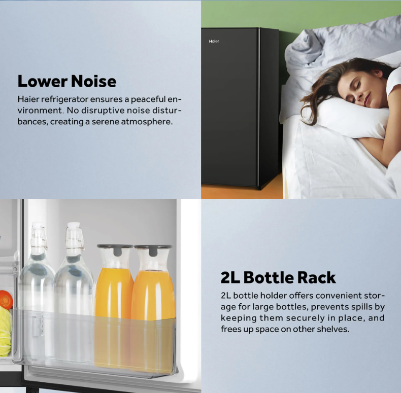 Haier 128L Single Door Refrigerator HR-128H | Shopee Malaysia