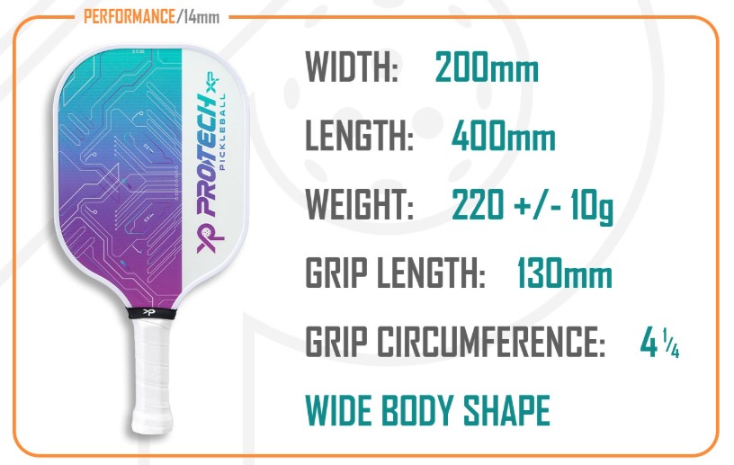 PROTECH PICKLEBALL FORZE V3 (Paddle Only) | Shopee Malaysia