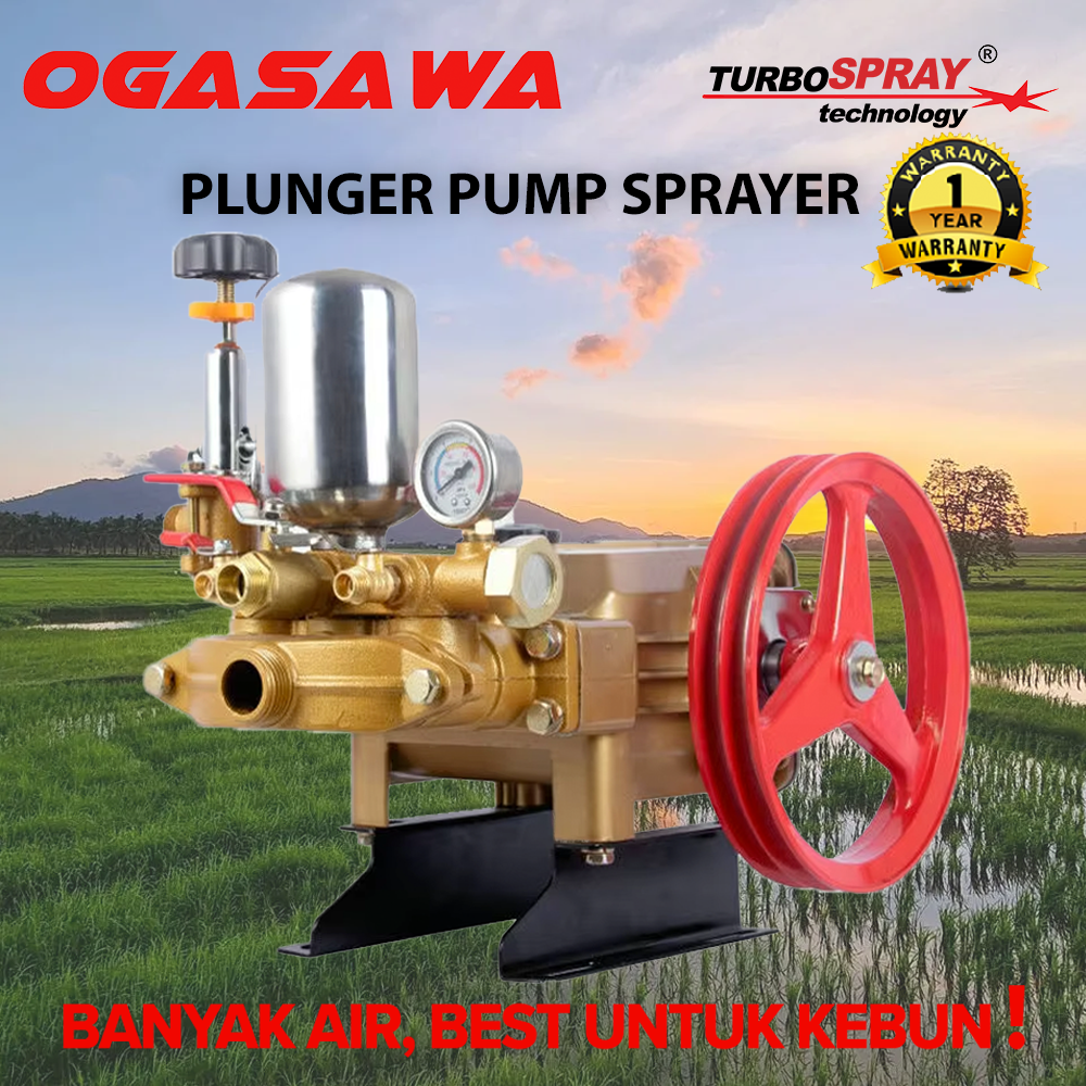 OGASAWA/BRAVADO TurboSpray® PLUNGER PUMP High Pressure Power Sprayer ...