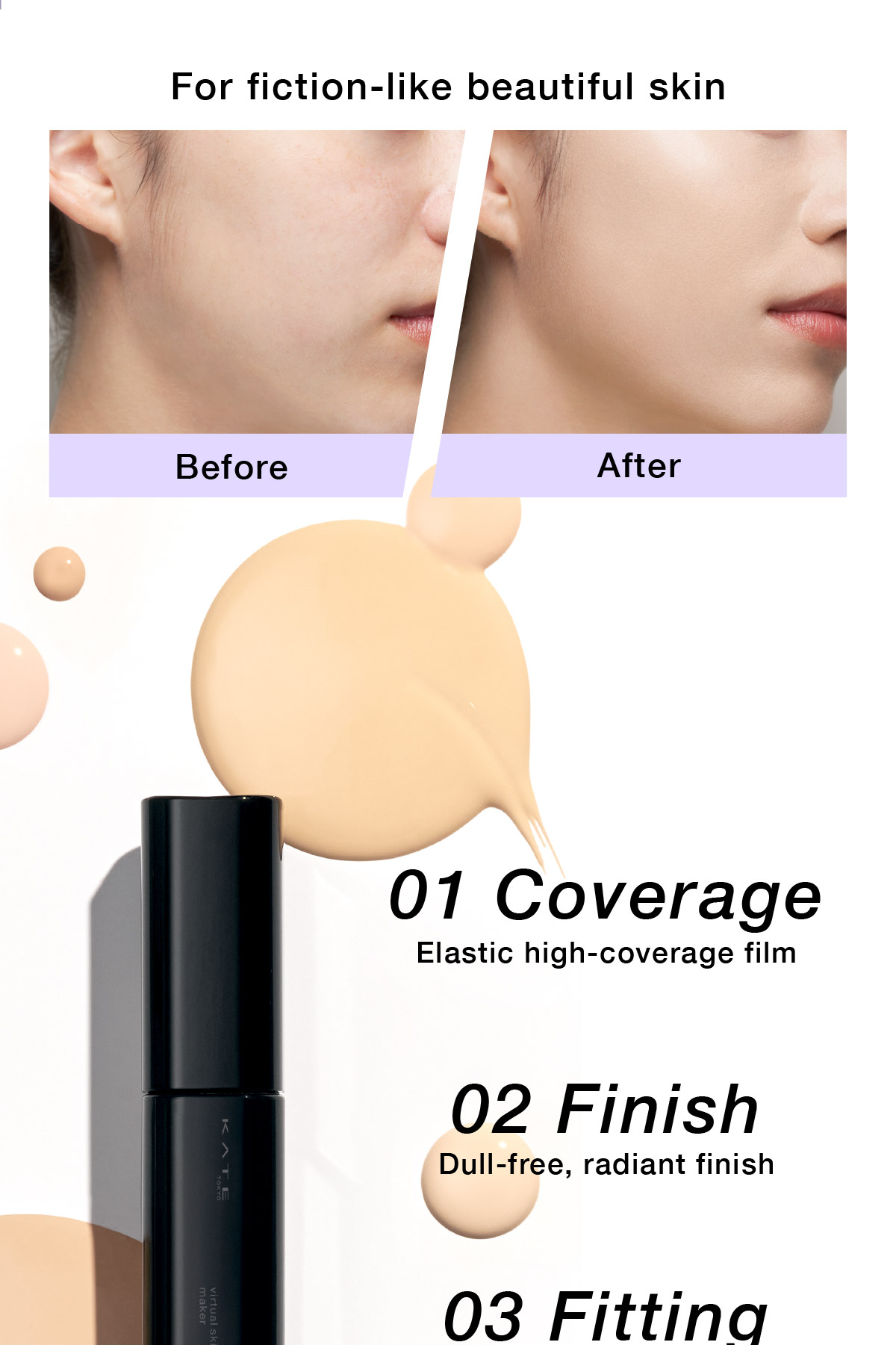 KATE Virtual Skin Maker Foundation | Shopee Malaysia