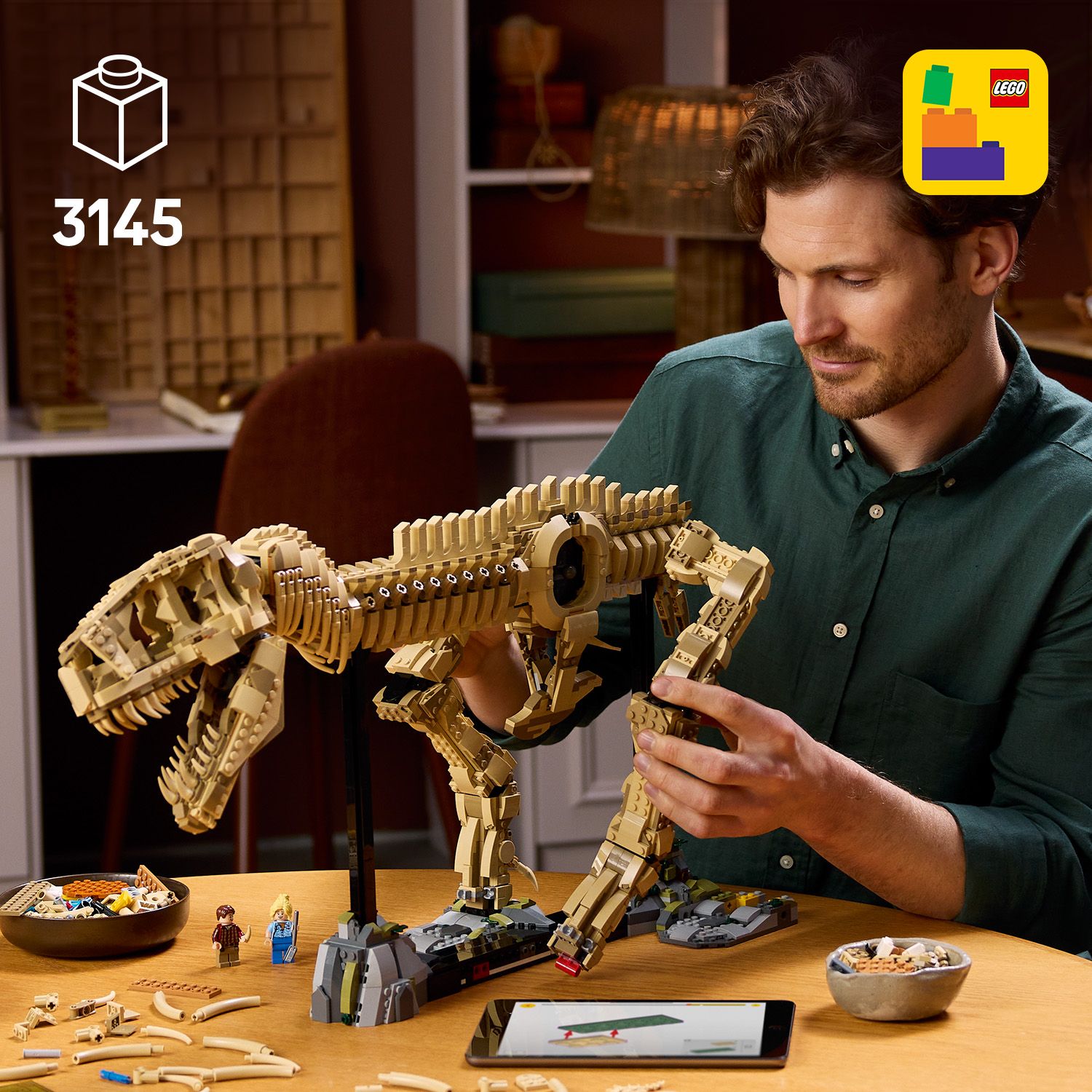LEGO Jurassic World 76968 Dinosaur Fossils: Tyrannosaurus rex (3145 ...