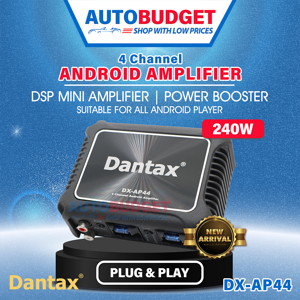 DSP PLUG & PLAY OEM Android Player DANTAX 6CH 4CH DSP Amplifier Android Player Car Sound ...